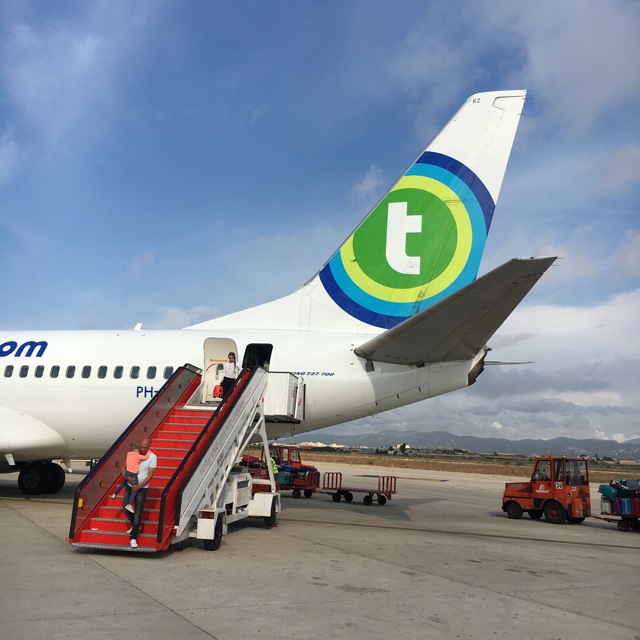 Transavia, Economy Class – Boeing B 737-700: Amsterdam to Palma ...